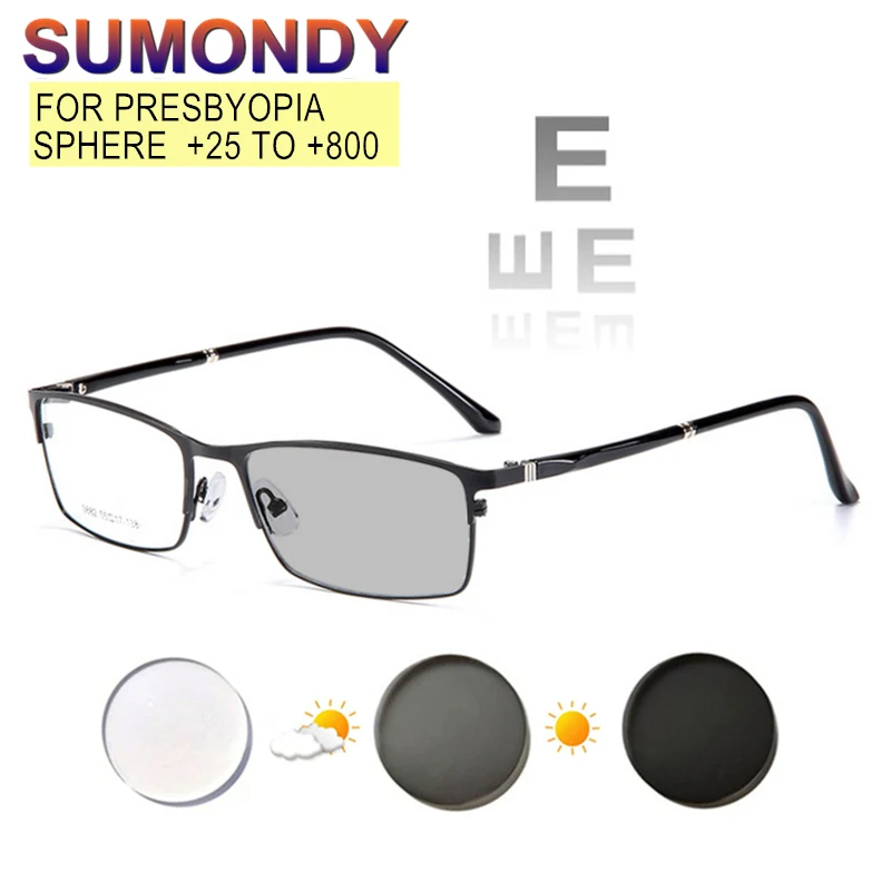 Reading-Glasses-25-to-800-Men-Women-Alloy-Frame-Prescription-Spectacles ...