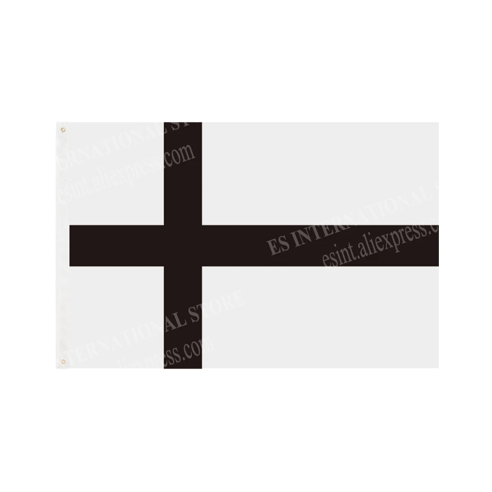 Generic Nordic Cross Flag 90 x 150cm 3 x 5ft Custom Banner Metal Holes ...