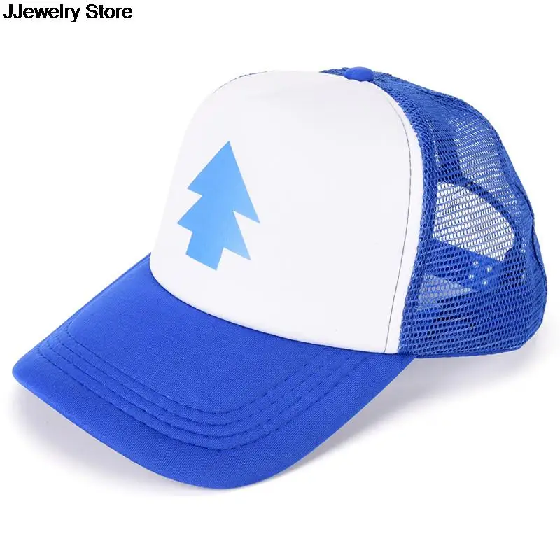 Women Men Trucker Baseball Cap Pine Tree Dipper Gravity Fall Mesh Hat ...