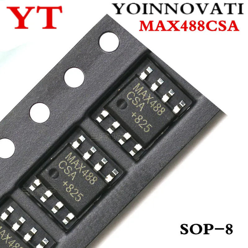 50 unids/lote MAX488CSA MAX488 CSA SOP 8 mejor calidad IC|Circuitos ...