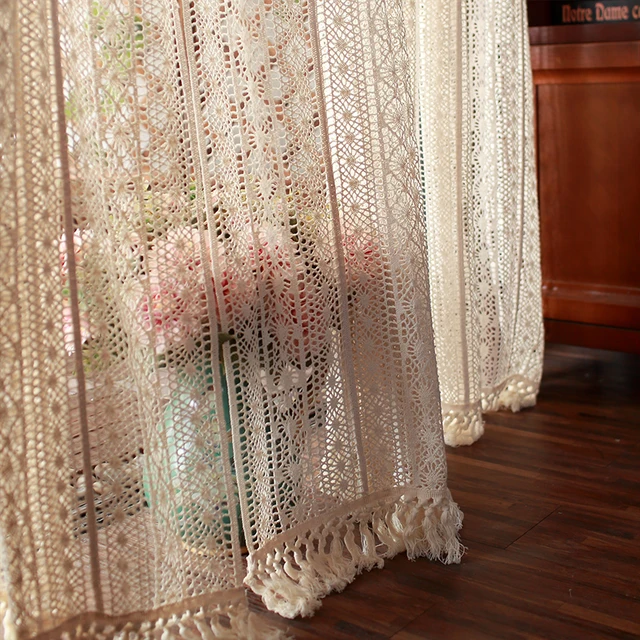 Macrame Lace Curtains | Macrame-design.com