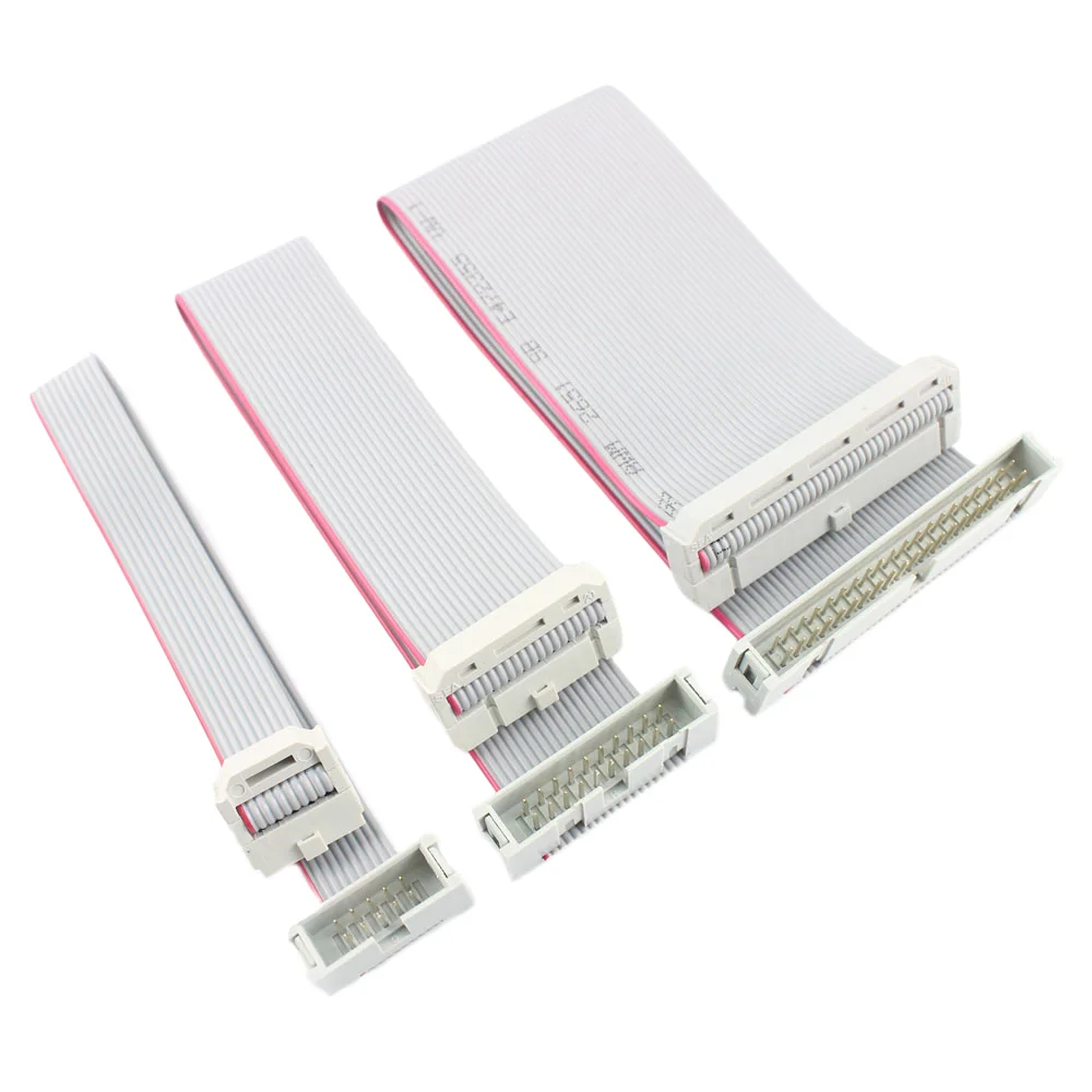 1pcs 2.54mm Pitch Dc3 Idc Fc Female To Male 10/14/16/20/26/30/34/40/50 ...