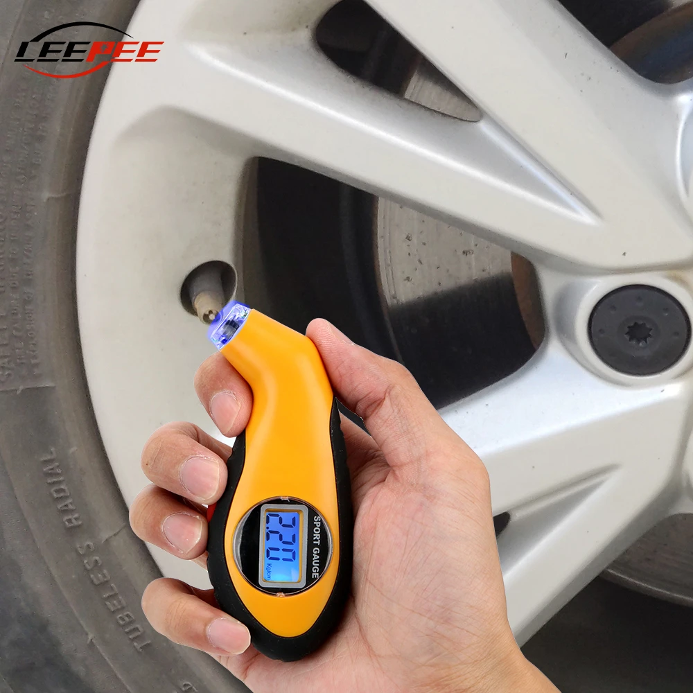 TPMS Car Tire Pressure Monitor Gauge Manometer Barometers Tester ...