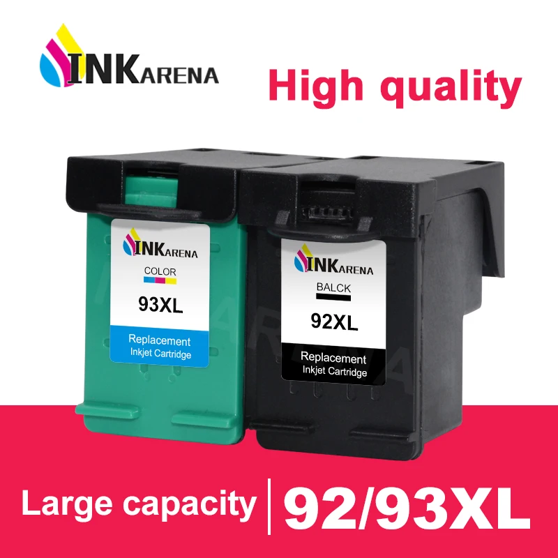 INKARENA-2x-Printer-Ink-Cartridges-compatible-for-hp92-93-OfficeJet ...