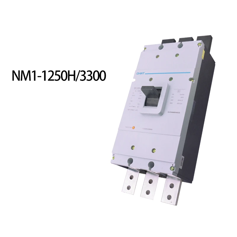Original CHNT CHINT NM1 1250H/3300 1250A/1000A 3P MCCB Molded Case Circuit Breaker Air Switch ...