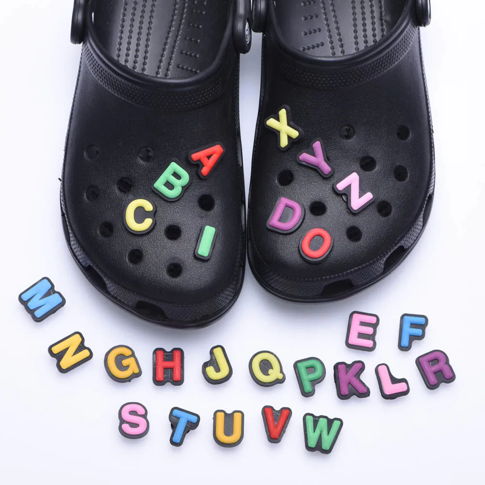 Jibbitz Crocs Letters | Charms Crocs Letters | Kids Letters Shoe Charms ...
