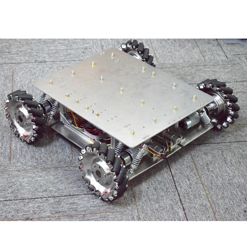 40kg Load Shock-absorbing Suspension Omni Mecanum Wheel Robot Car ...