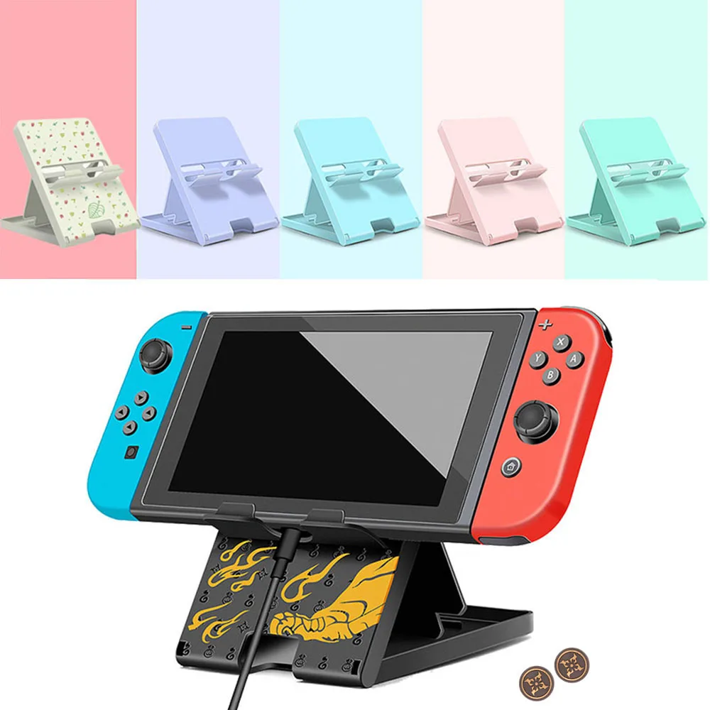 ปรับพับได้ ABS ขนาดกะทัดรัด Bracket ยืน Stand Holder สำหรับ Nintendo ...