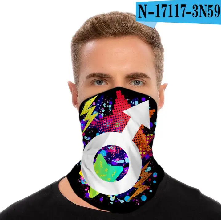 LGBT Pride Turban Face Mask Bandana (Various Designs) - Queerks™