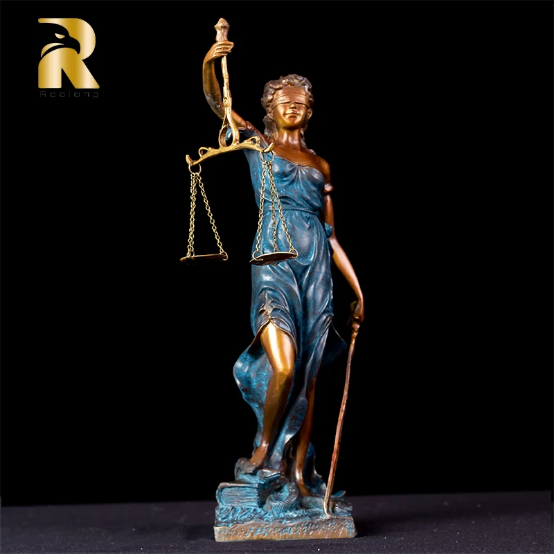 Justice Scales Statue