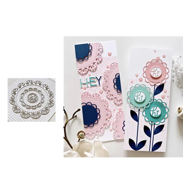 Flower Cutting Dies For Diy Scrapbooking/photo Album Decorative ...