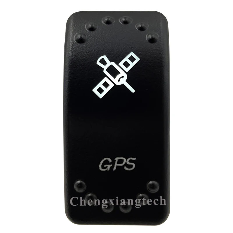 12v/24v Car Boat White Led Lights 3pin Spst On-off Rocker Switch Gps ...