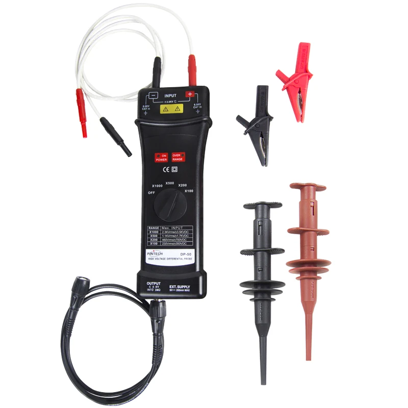 Dp-50(50mhz,7000v)free Delivery Oscilloscope Differential Probe With ...