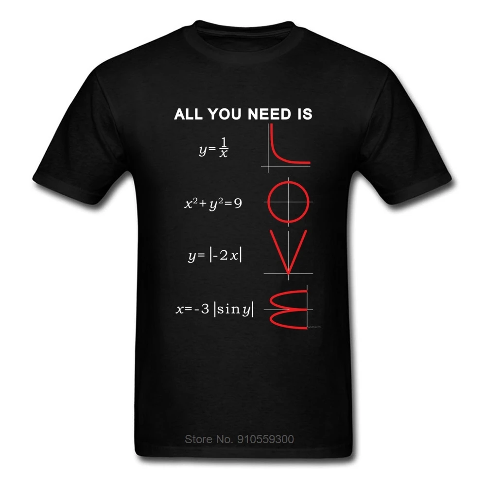 Geometric Algebra Equation Graph T-shirts - Mon Science