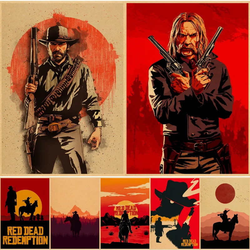 Red Dead Redemption 2 - Painting & Calligraphy - AliExpress