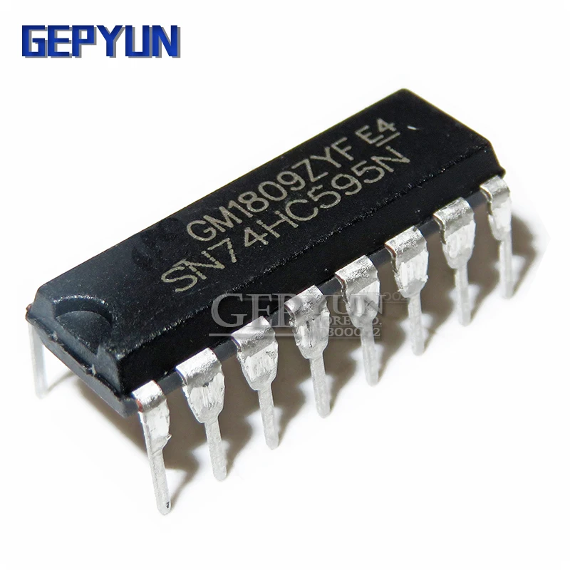 10PCS SN74HC595N SN74HC595 DIP16 DIP 74HC595N 74HC595 Gepyun