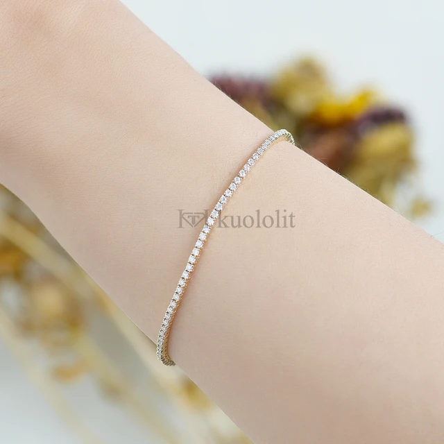 Simple Diamond Bracelets For Women