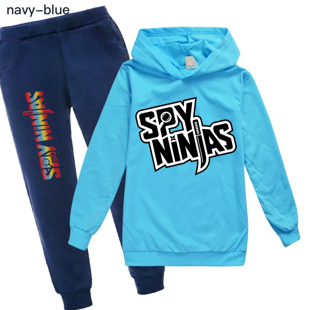 Spy Ninja Fashion Cartoon Teenage Girls Clothing Cotton Boys Hoodie ...