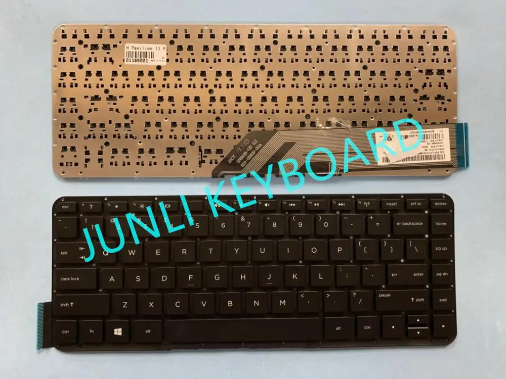 JUNLI KEYBOARD FOR HP Split 13 P100 X2 13 P 13M 13G US Without Frame ...