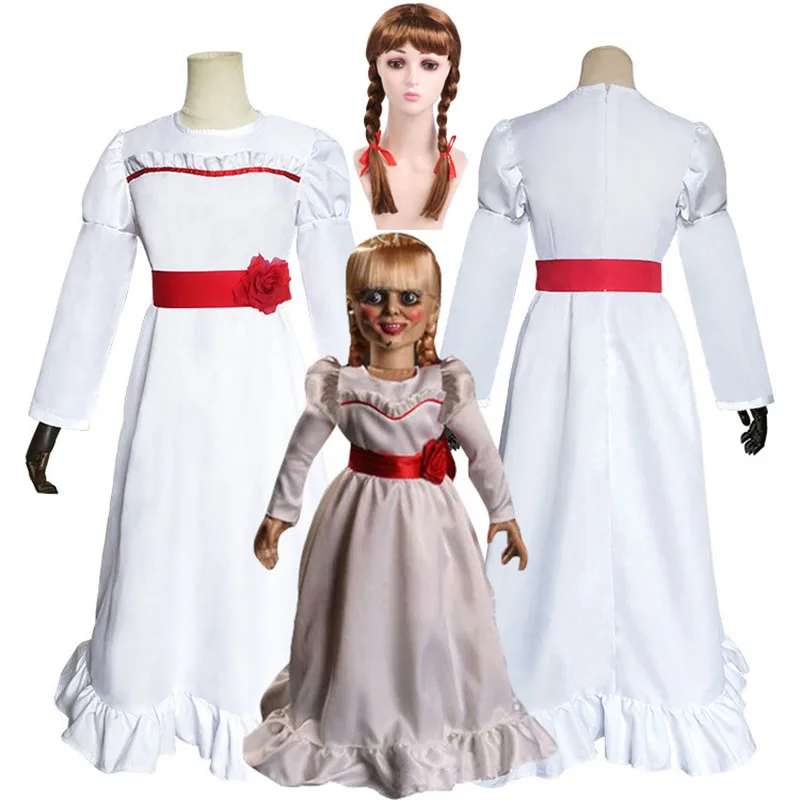 Vestido-de-la-novia-de-Chucky-Annabelle-para-mujer-disfraz-de-Cosplay ...