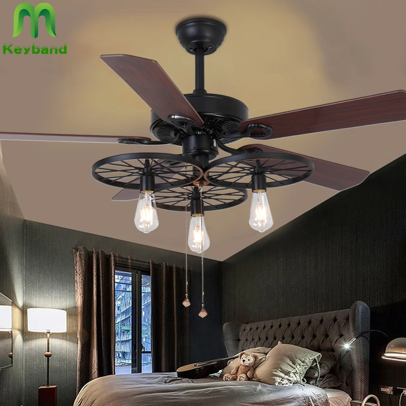 Industrial Style Ceiling Fan