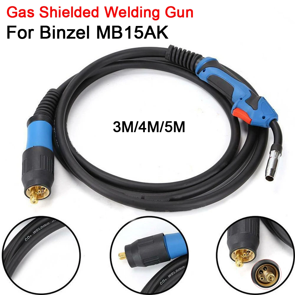 Welding Machine Welding Torch MIG Torch 150A Binzel Type CO2 MB15 MIG ...