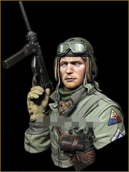 1/10 resina figura modelo kits us tank crew unassabled sem pintura s159 ...