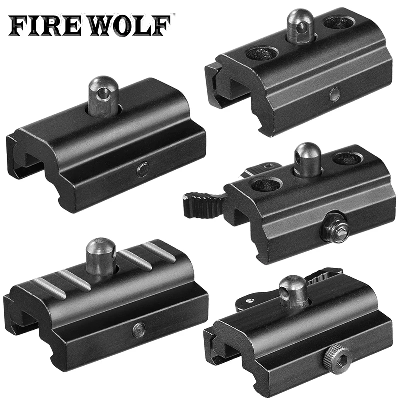 FIRE WOLF 30mm Tactical L Offset Cantilever Scope Mount Ring Aluminum ...