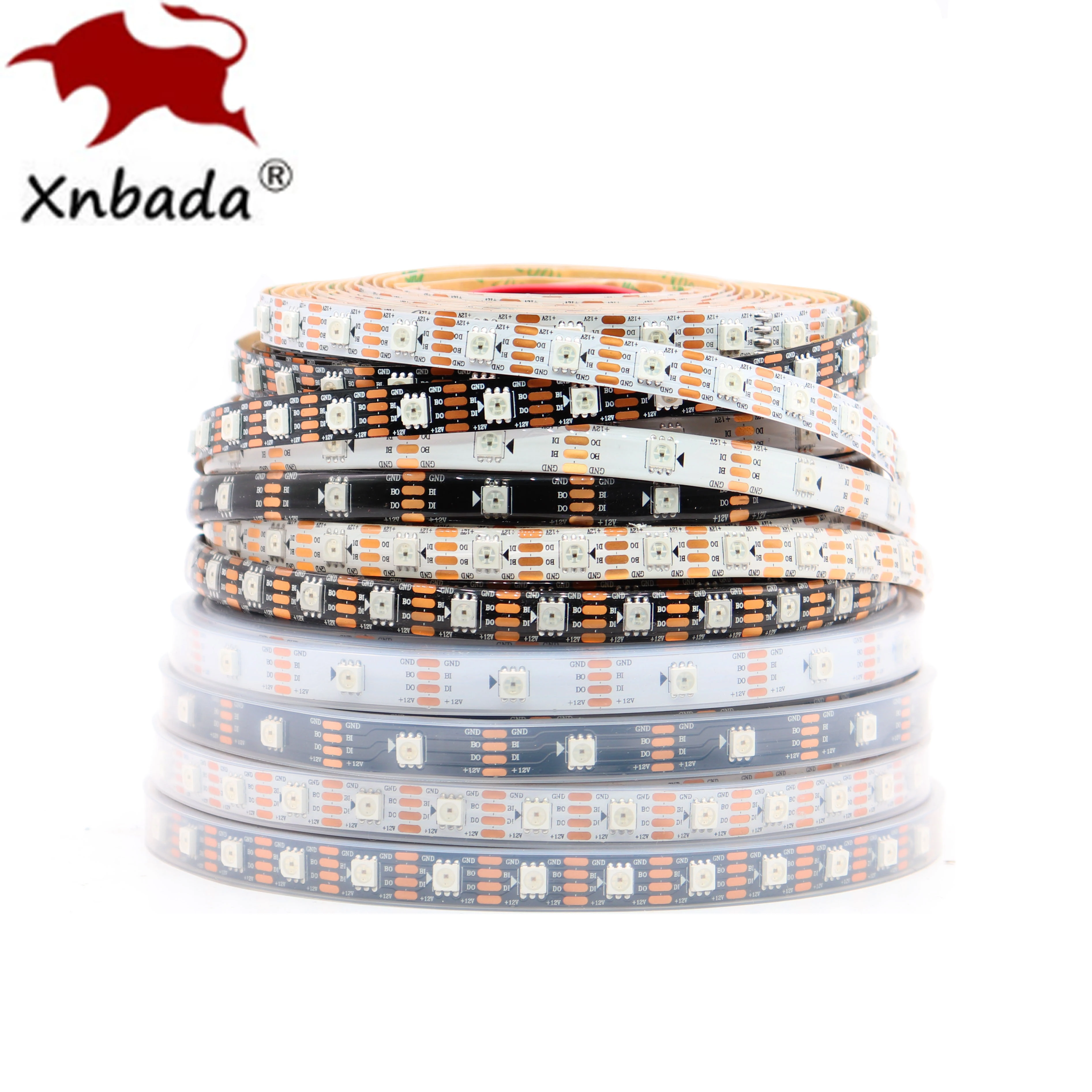 Dc12v Ws2815(ws2812b Ws2813 Update) Rgb Led Pixel Strip,individually ...