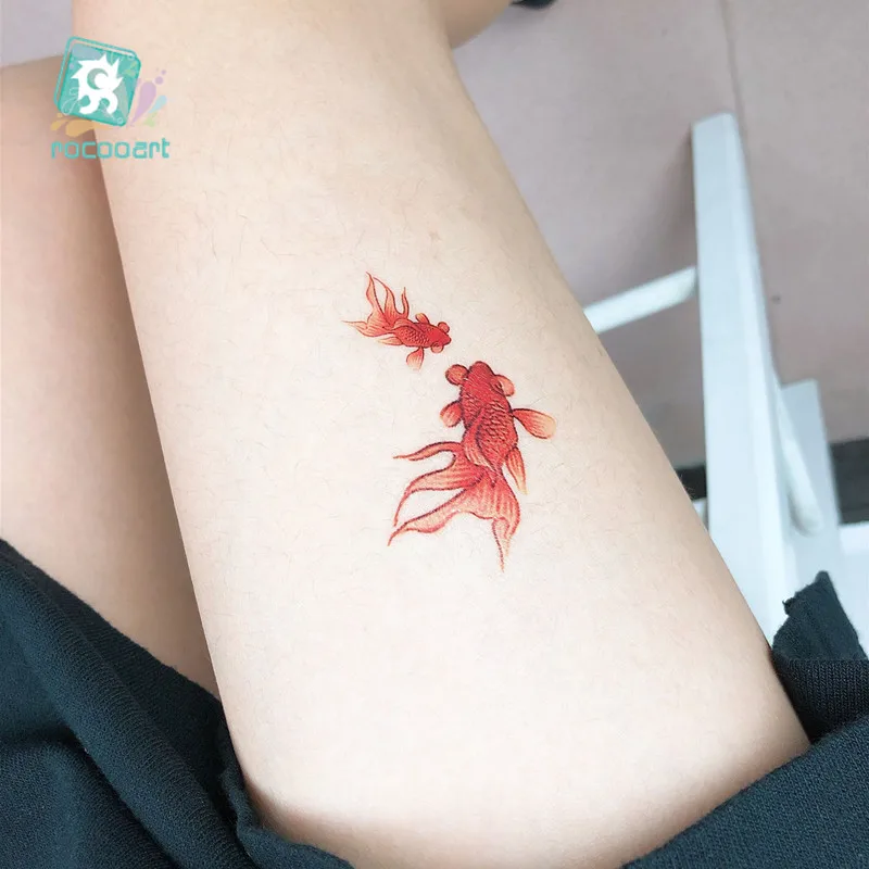 Red Fish Tattoo Designs