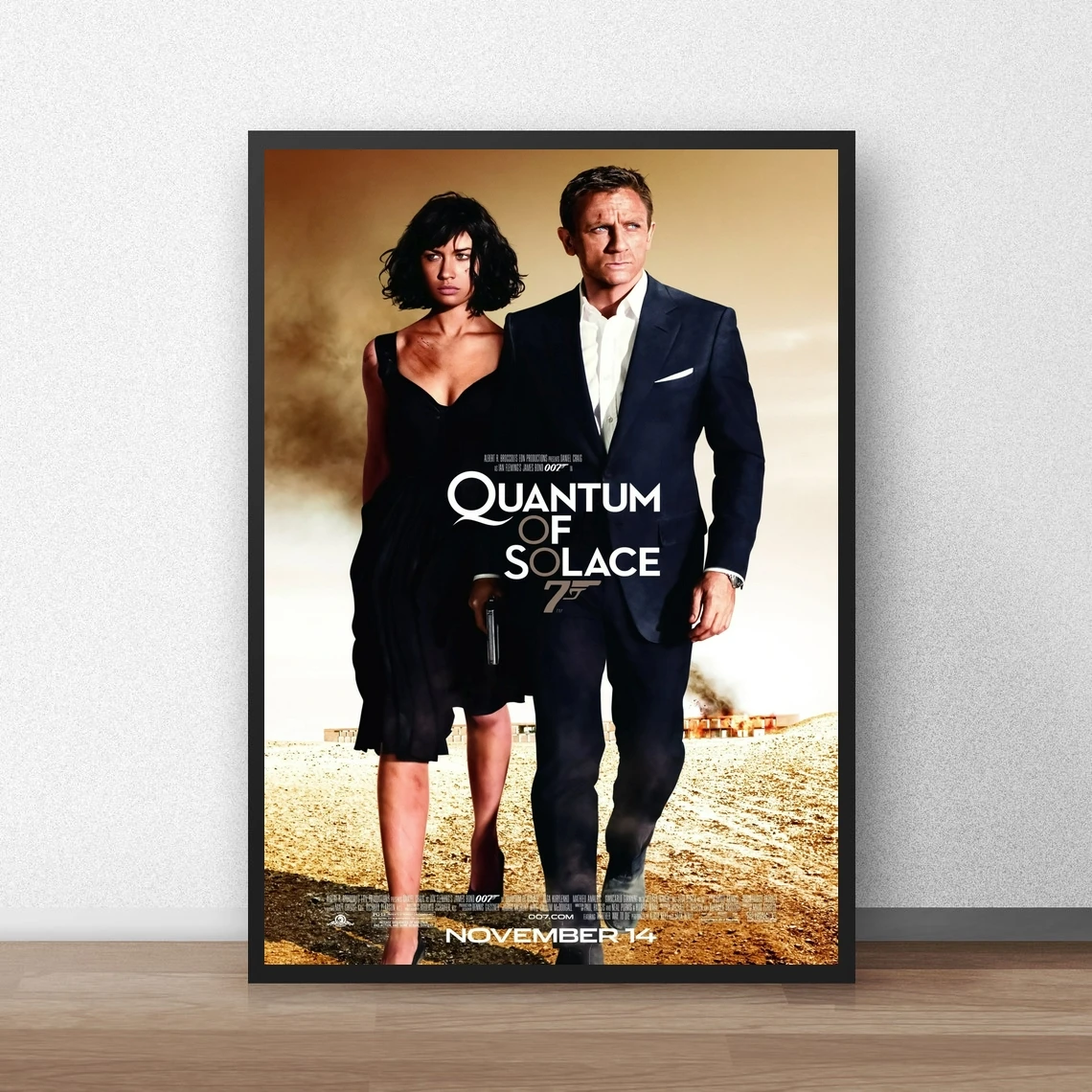 Quantum Of Solace Movie Poster