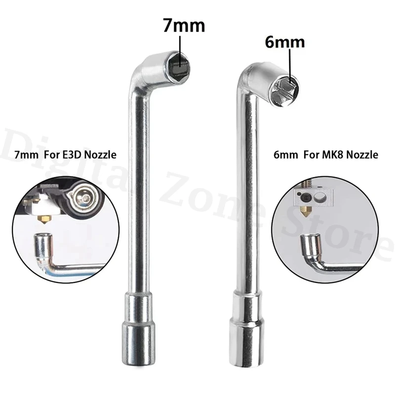 Generic 6mm 7mm L-Shaped Hexagonal Spanner Tools & 5 In 1 Wrench ...