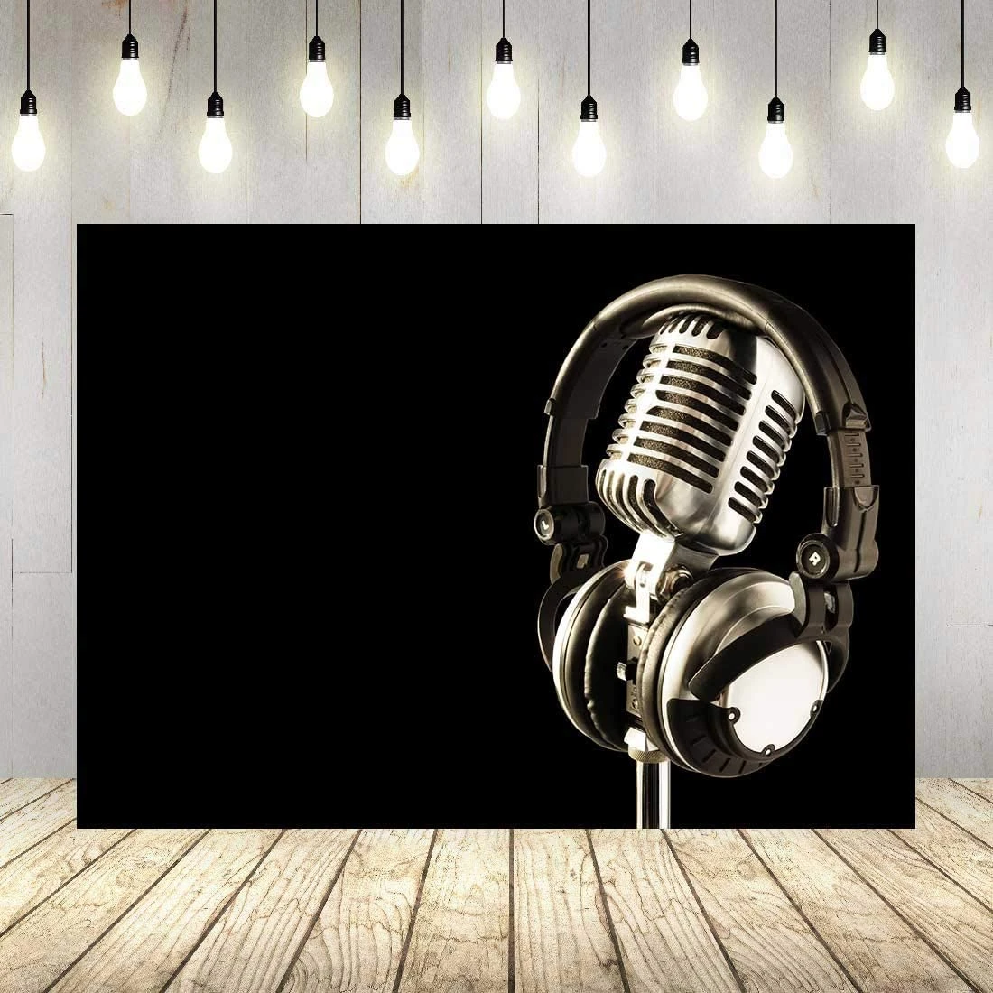 Music Studio Booth Background