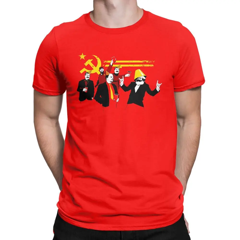 Camiseta del Partido Comunista para hombre, camisa 100% de algodón, con ...