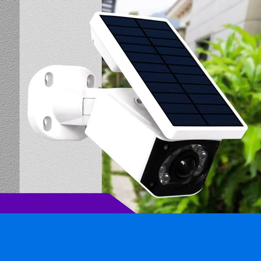 Square Shape Dummy Solar Powered Camera High Simulation Fake Camera ...