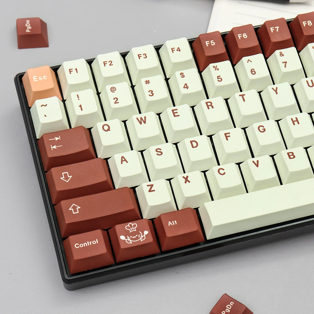 GMK Tiramisu Keycap Set, Cute Keycap Set, Personalized Kawaii Gaming ...