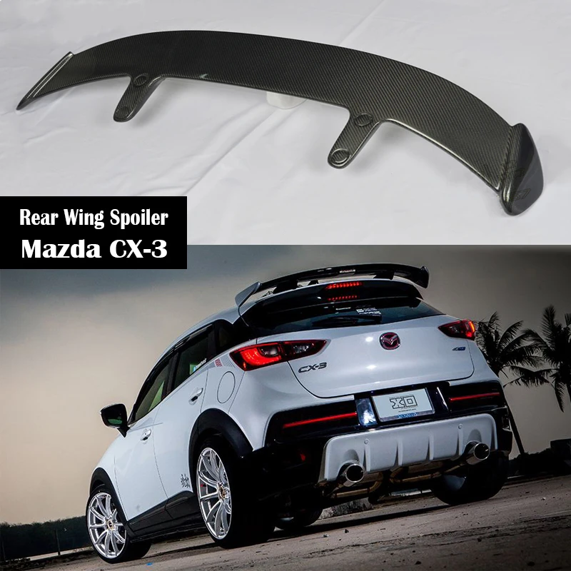 For-Mazda-CX-3-CX3-2016-2021-Rear-Wing-Spoiler-Trunk-Boot-Wings ...