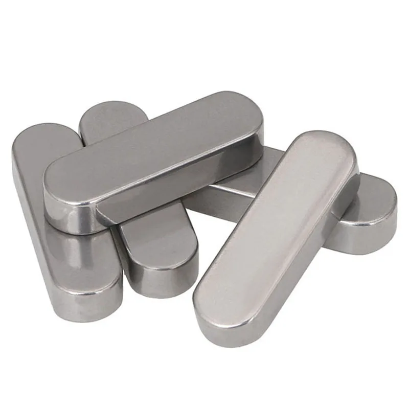 Round Ended Feather Key Drive Shaft Parallel Keysteel A2 Stainless ...