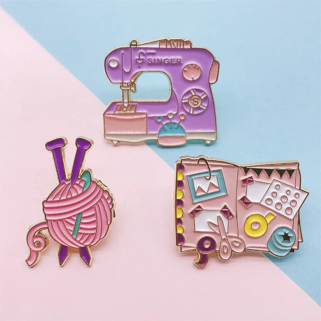 Pink Sewing Machine Clipart