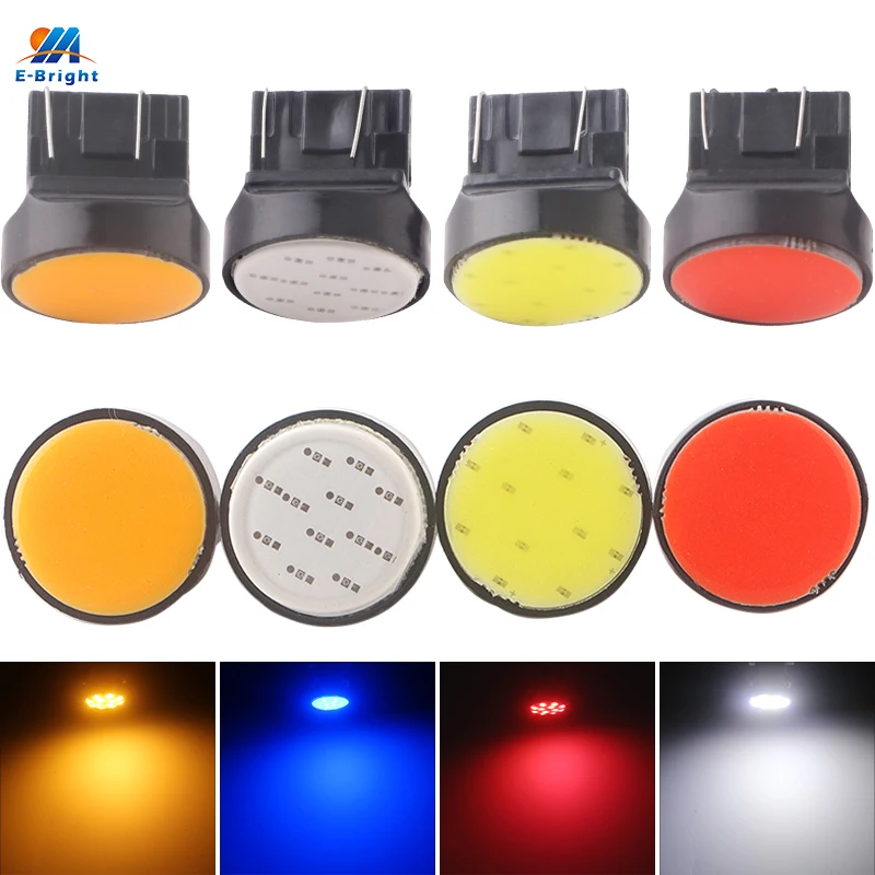 2-pack Led Turn Signal Lights T20 7443 7444 992 W21/5w 12v Brake Stop ...