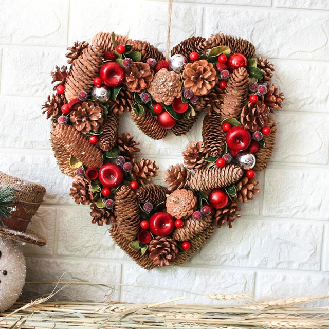Berry Heart Wreath