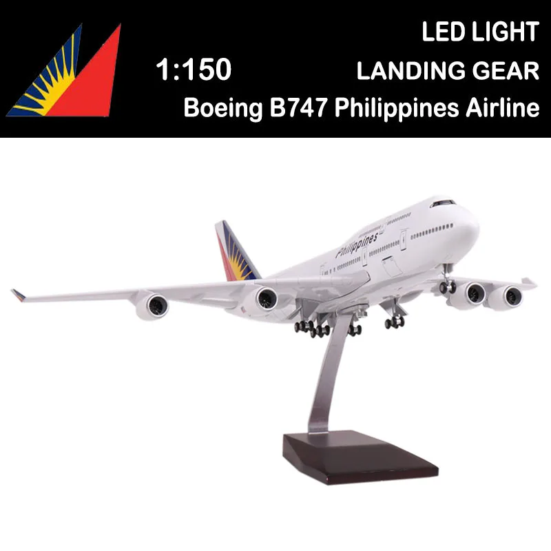 47CM-Boeing-747-B747-Model-Philippines-Airlines-Landing-Gear-Wheels ...