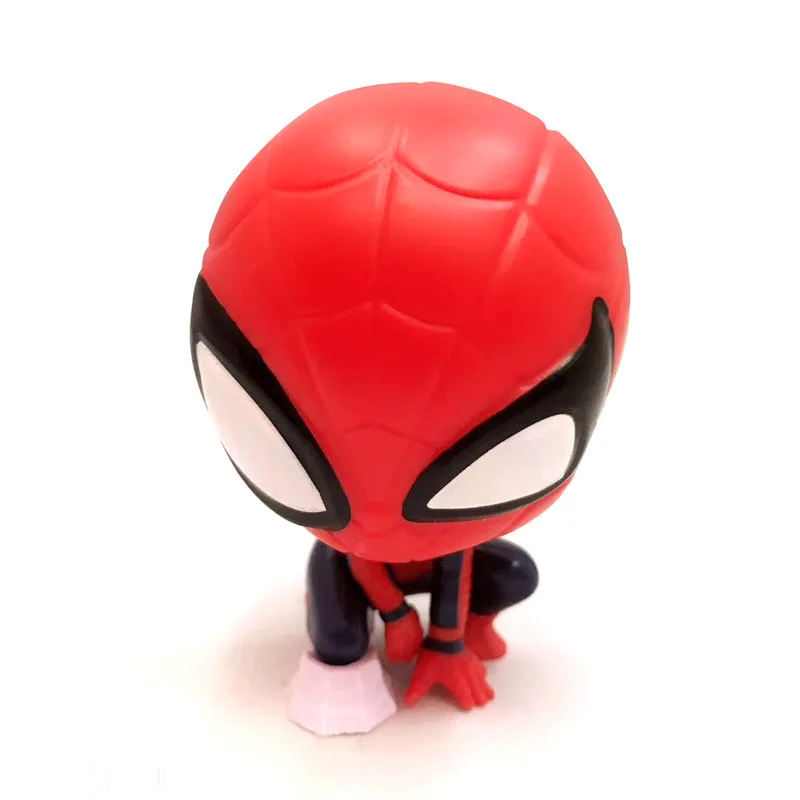 Spider Man Into The Spider Verse Action Figure Q Version Spiderman ...