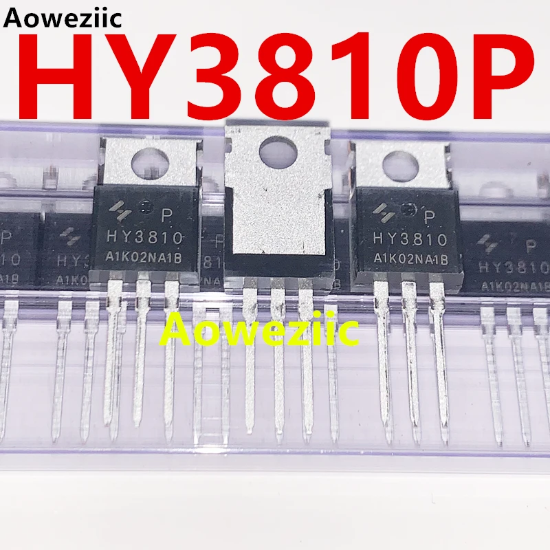 Aoweziic 10 개/몫 HY3810P HY3810 100V 180A 4.2mΩ TO 220FB 3L N 채널 향상 모드 ...
