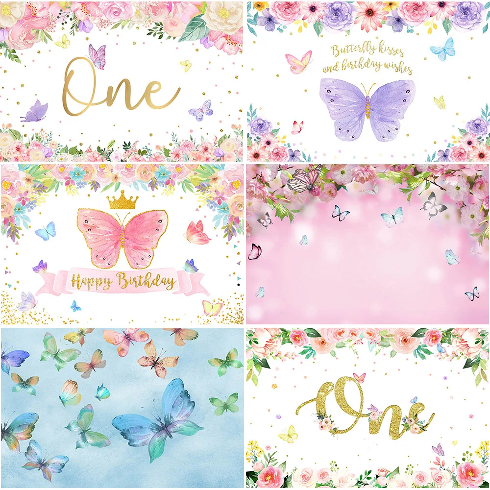 Pink And Purple Butterfly Backgrounds