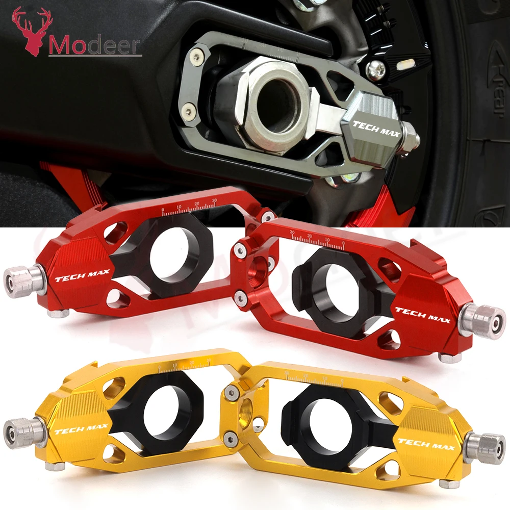 Tech-Max-LOGO-Chain-Adjuster-Regulator-Sliders-For-yamaha-tmax-530 ...