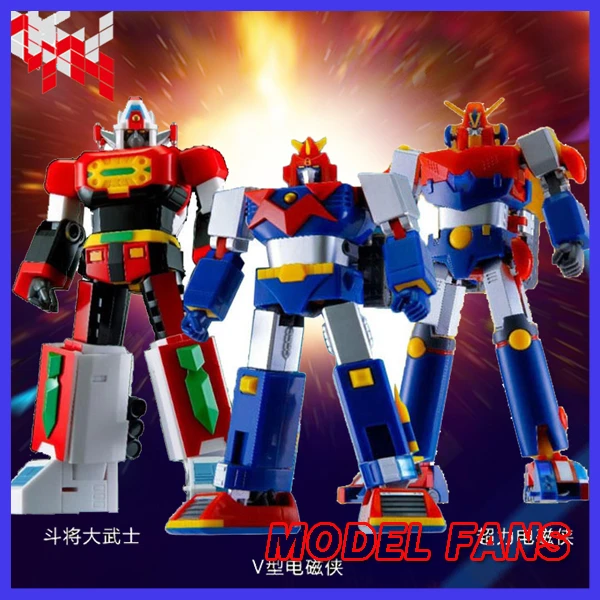 MODEL FANS Super Electromagnetic Machine Voltes V Daimos Toys Mini ...