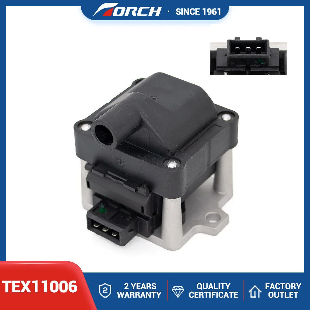 Car Coils TEX11006 (DQG1217 M) Ignition Coil for 867905104,0986221000 ...