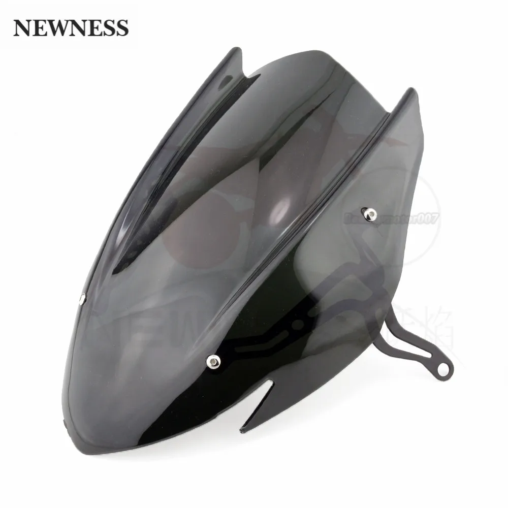 Windscreen Windshield Shield Screen with Bracket Motorcycle Accessories ...