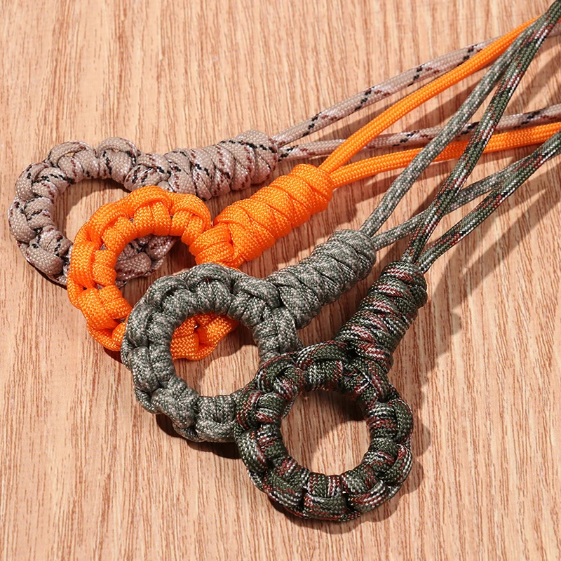 7-core Umbrella Rope Keychain Pendant Survival Ropes Diy Tool Lanyard ...
